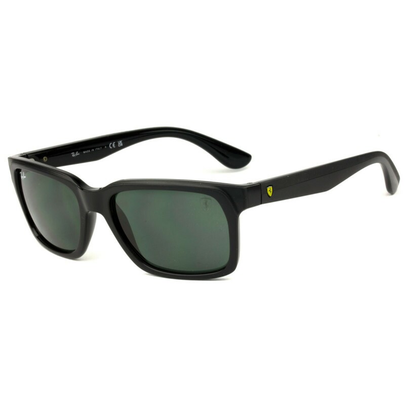 Óculos Ray Ban Ferrari RB4393-M Preto Brilho/G15 F650/71 56mm